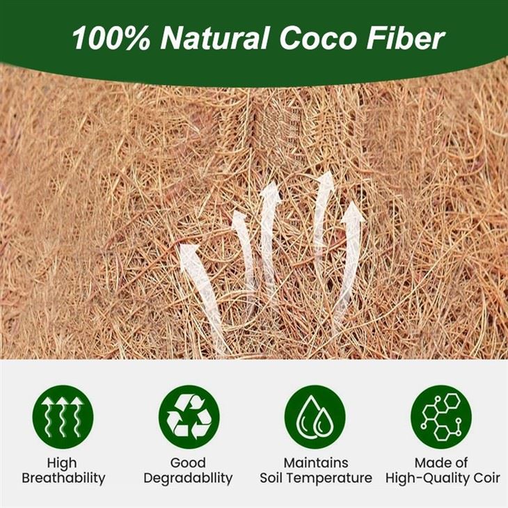 China Molded Replacement Flat Bottom Coco Planter Liners Manufacturers ...